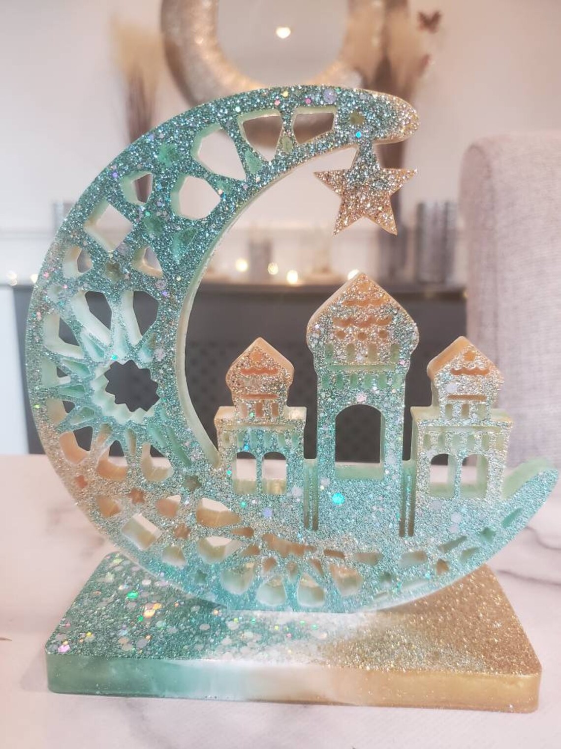 Stunning/ ramadan /eid / mosque stand decor living room | Etsy