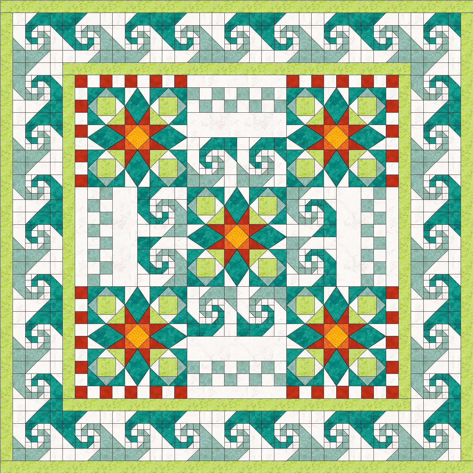 Patchwork Quilt Pattern - Etsy