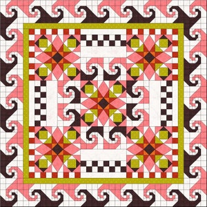 Patchwork Quilt Pattern - Etsy