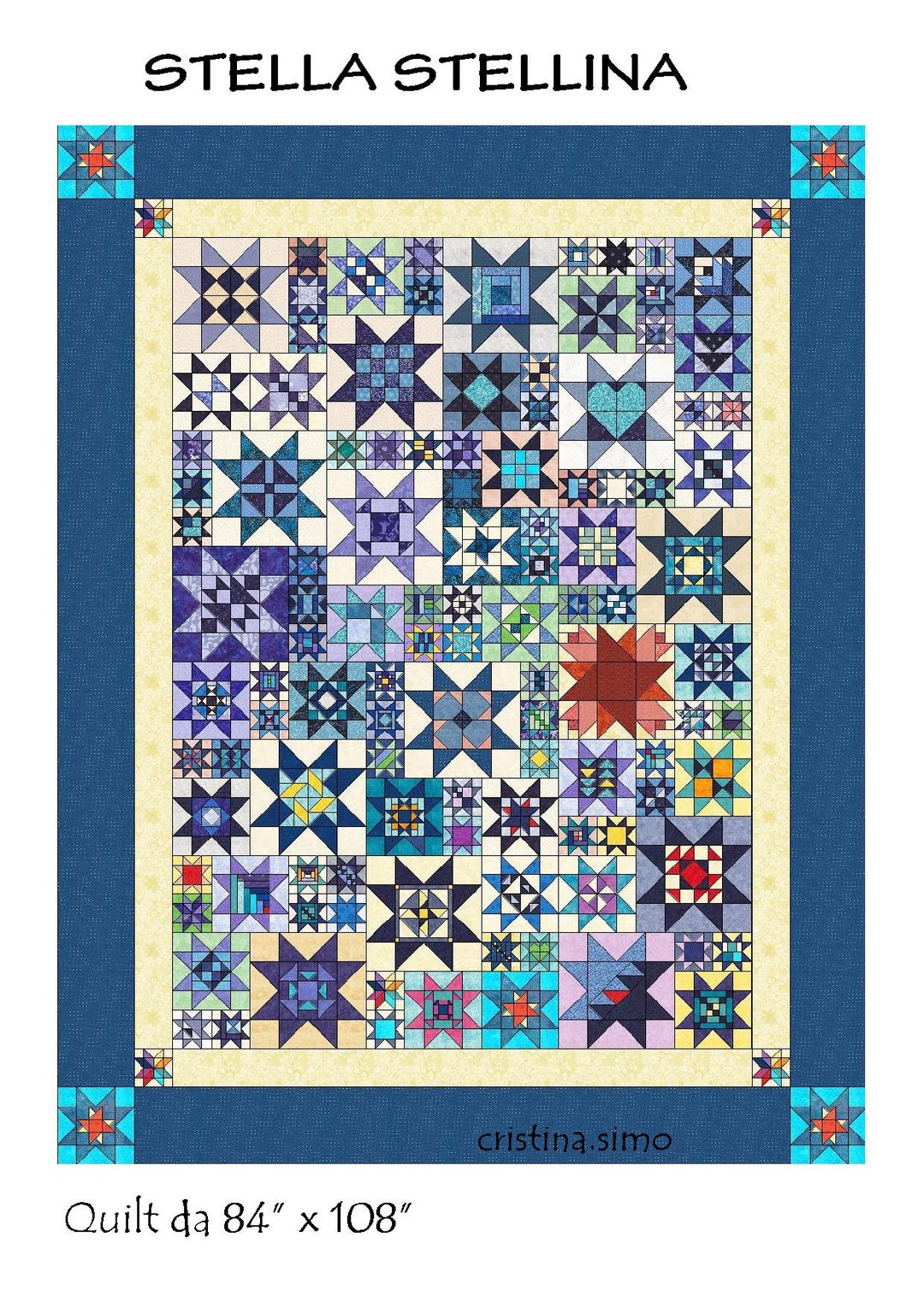 Stella Stellina Quilt Pattern - Etsy