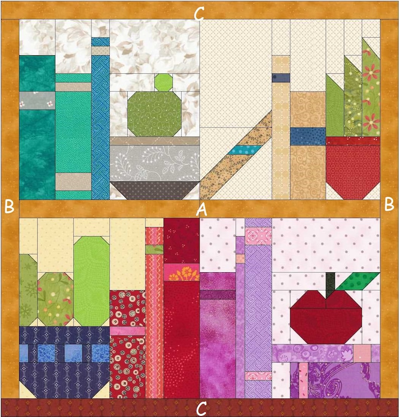 Quilt Pattern PDF - Choose a Book - BOOKSTORE - Etsy