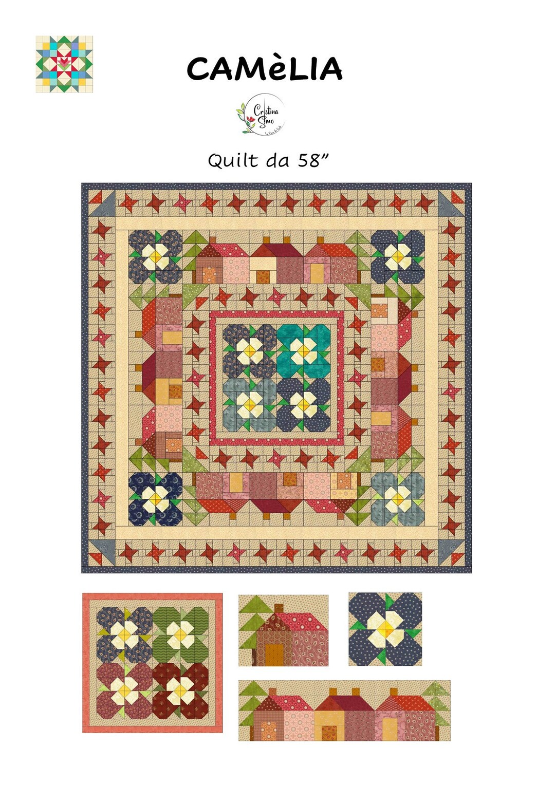 CAMèLIA Pattern Quilt - Etsy