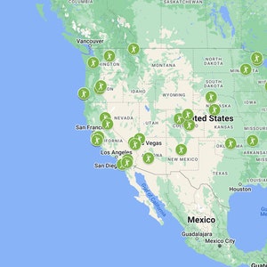 Interactive Map of Golf Digest's Top 100 Public Golf Courses in the ...