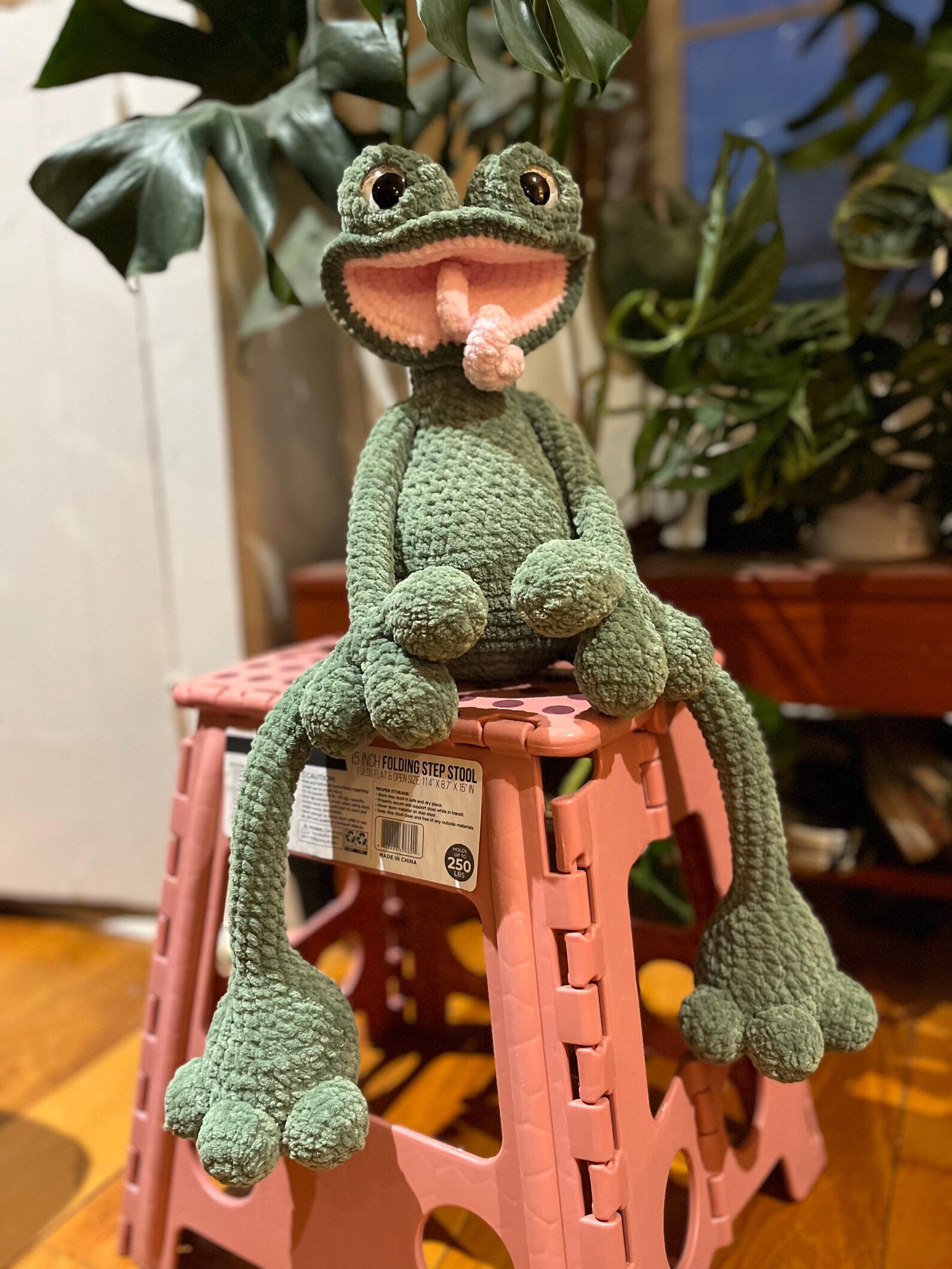 Frogzilla Plushie - Etsy