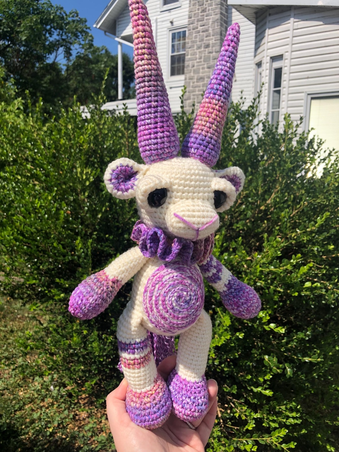 Amethyst Circus Goat MADE TO ORDER - Etsy