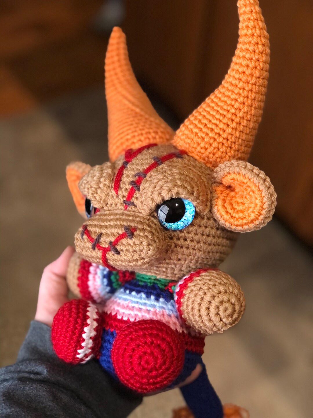 Chucky Goat Baphomet Plushie - Etsy