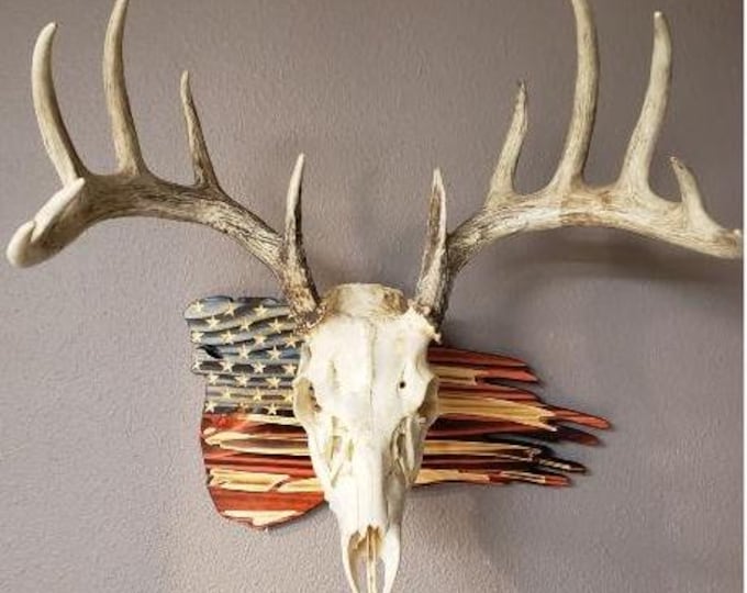 Wooden Hunting Trophy Shield, Carved Hunter's Trophy Stand, Custom ...