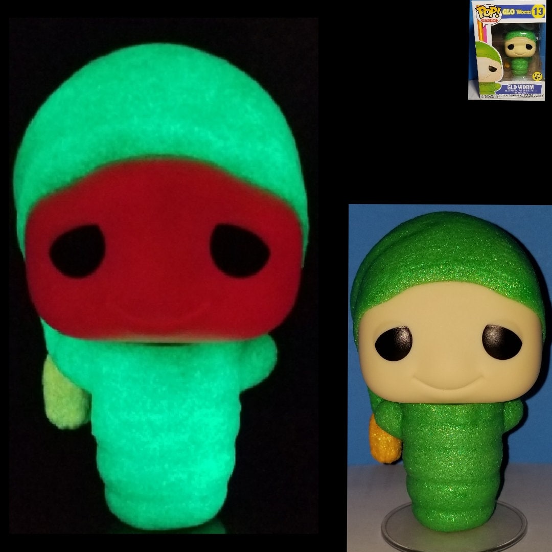 Funko Pop Glo Worm - Etsy