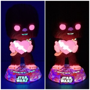 Funko Pop Glow Chewbacca , Star Wars - Etsy