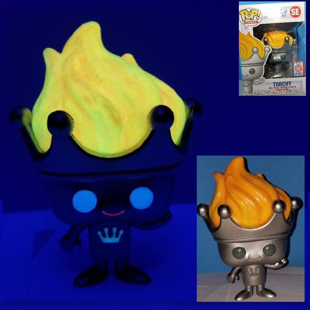 Funko Pop Glow Torchy - Etsy