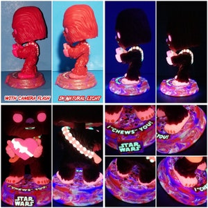 Funko Pop Glow Chewbacca , Star Wars - Etsy