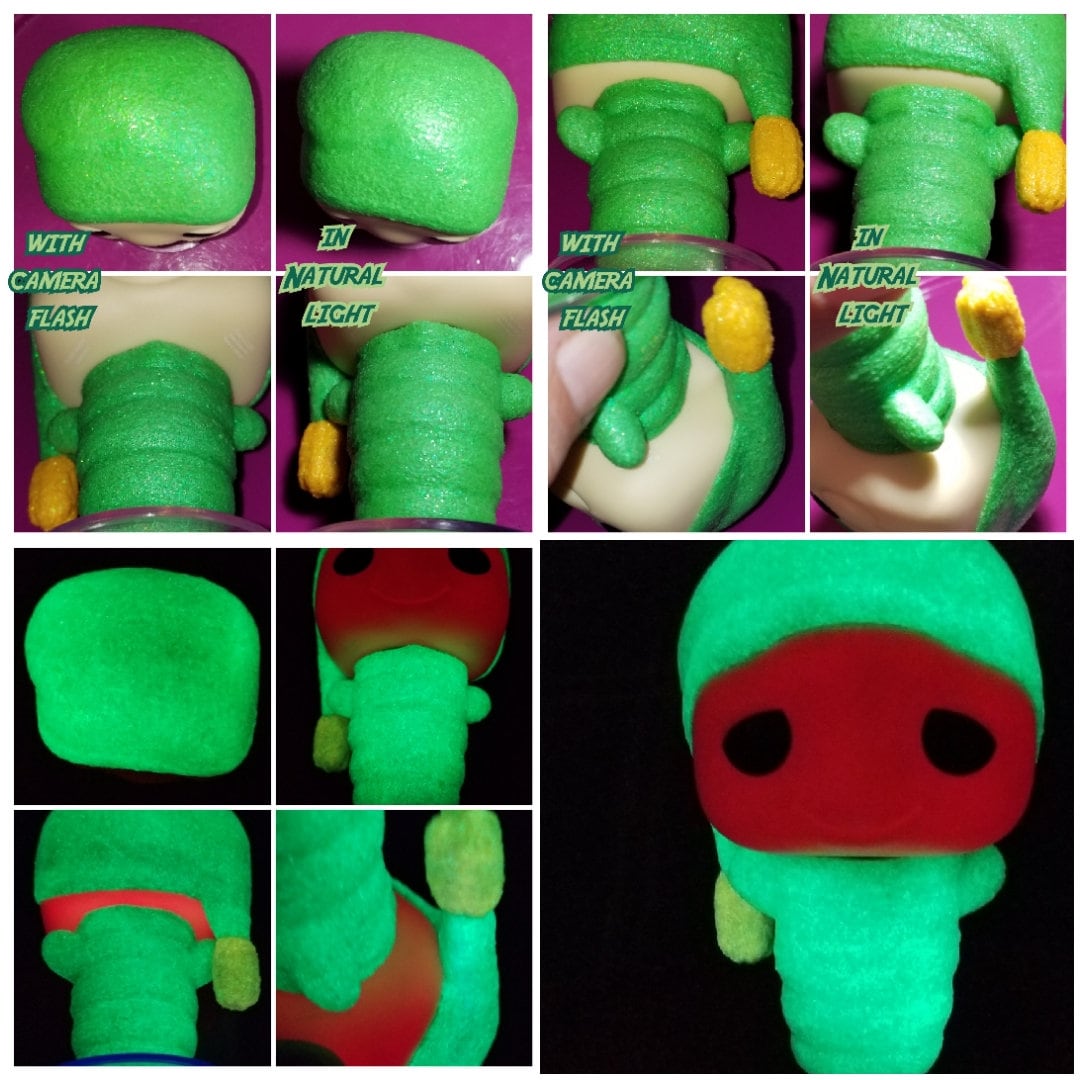 Funko Pop Glo Worm - Etsy