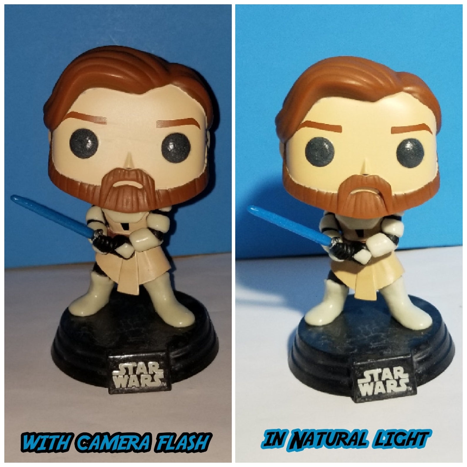 Funko Pop Glow Obi Wan - Etsy