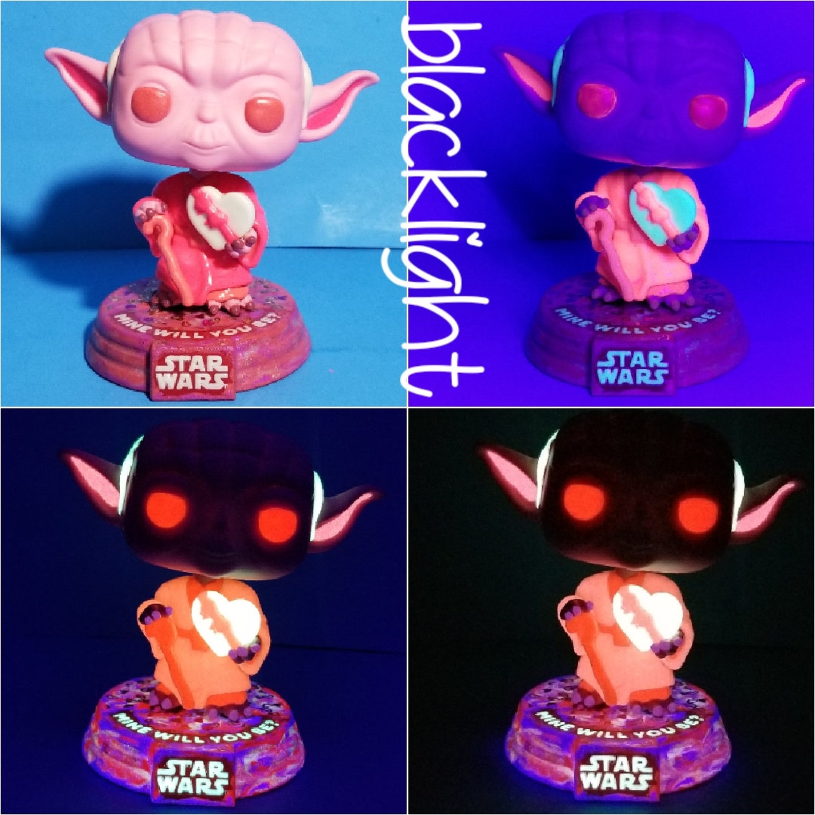 Funko Pop Glow Yoda Star Wars - Etsy