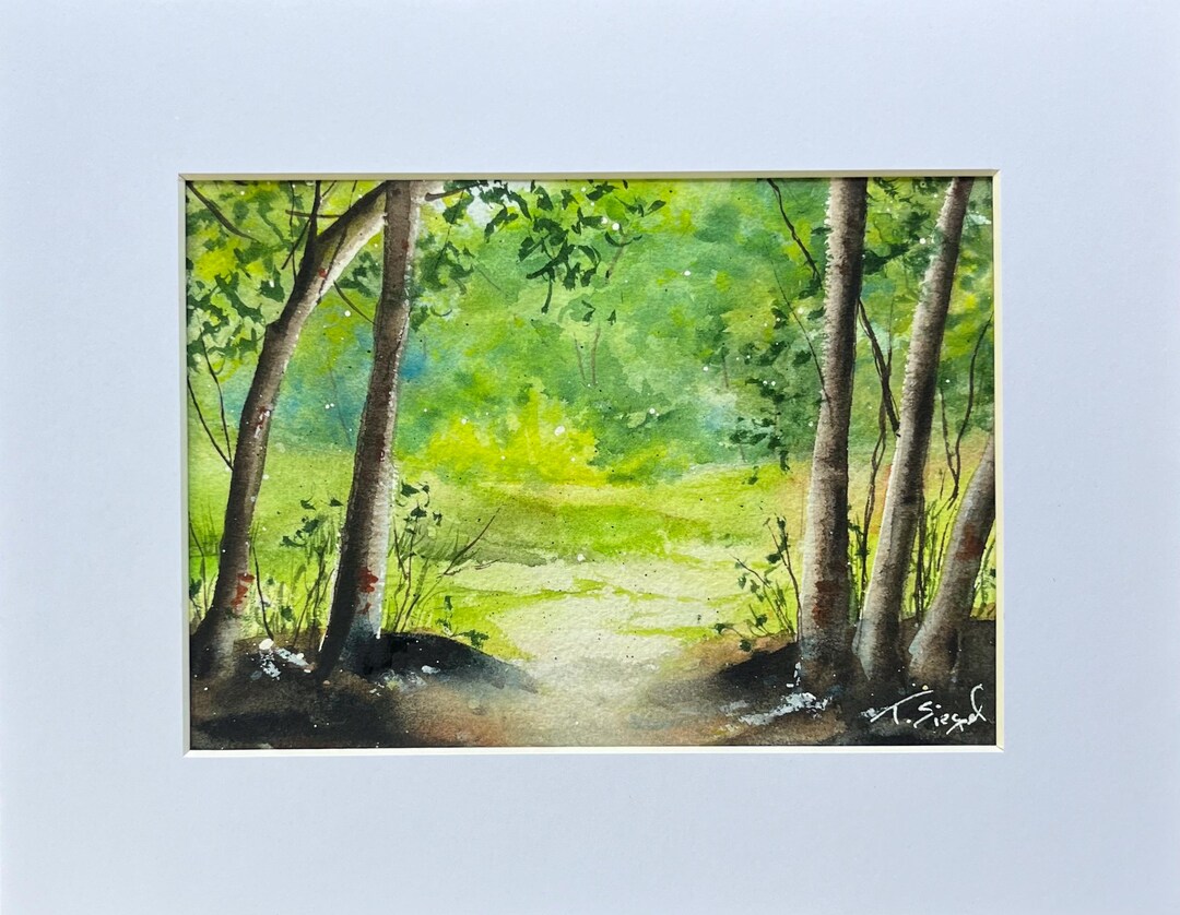 Original Small Sized Watercolor Painting - Etsy