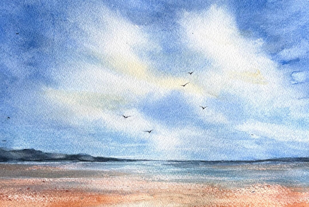 Original Small Sized Watercolor Painting - Etsy
