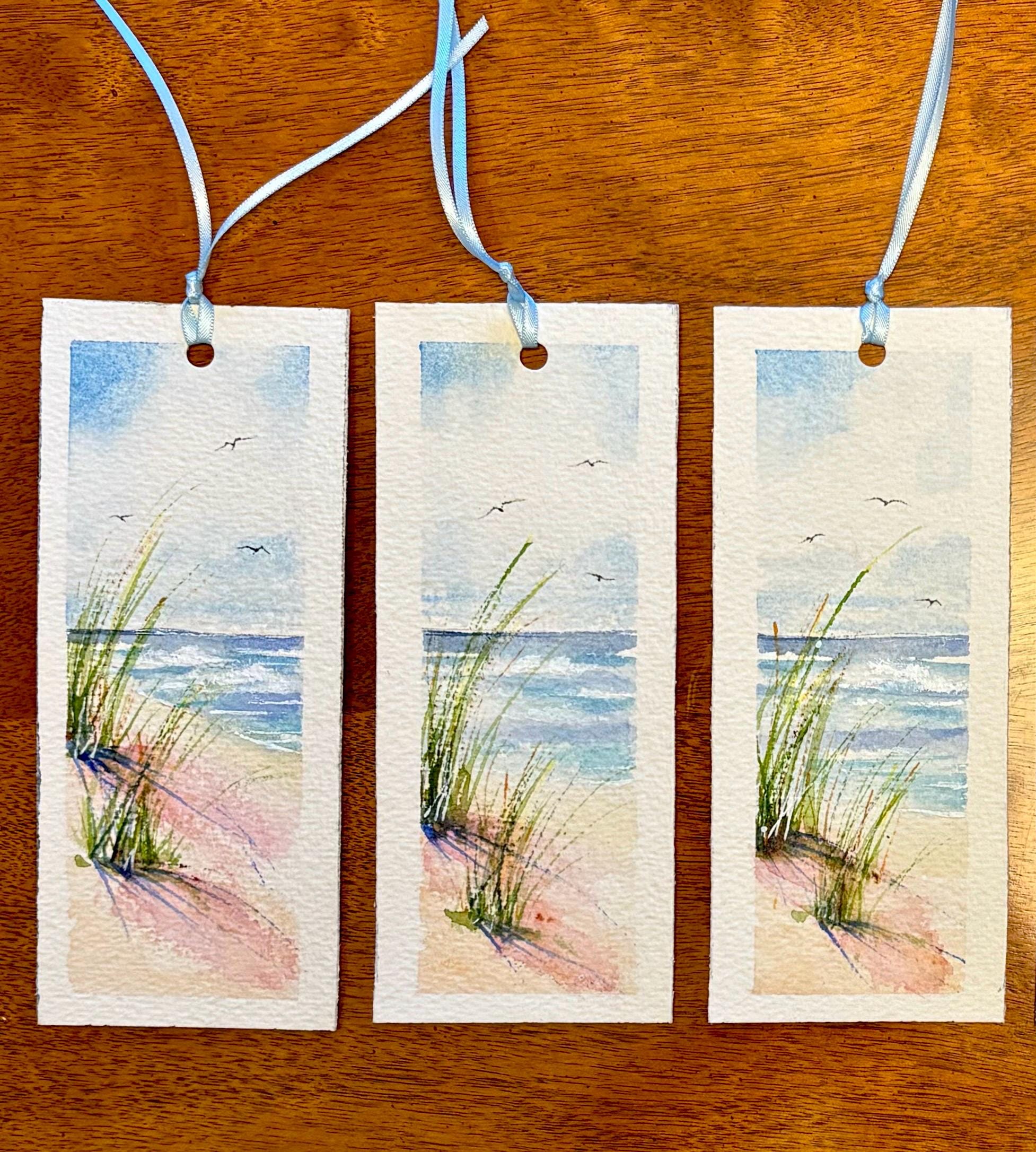 Hand Painted Watercolor Bookmark - Etsy