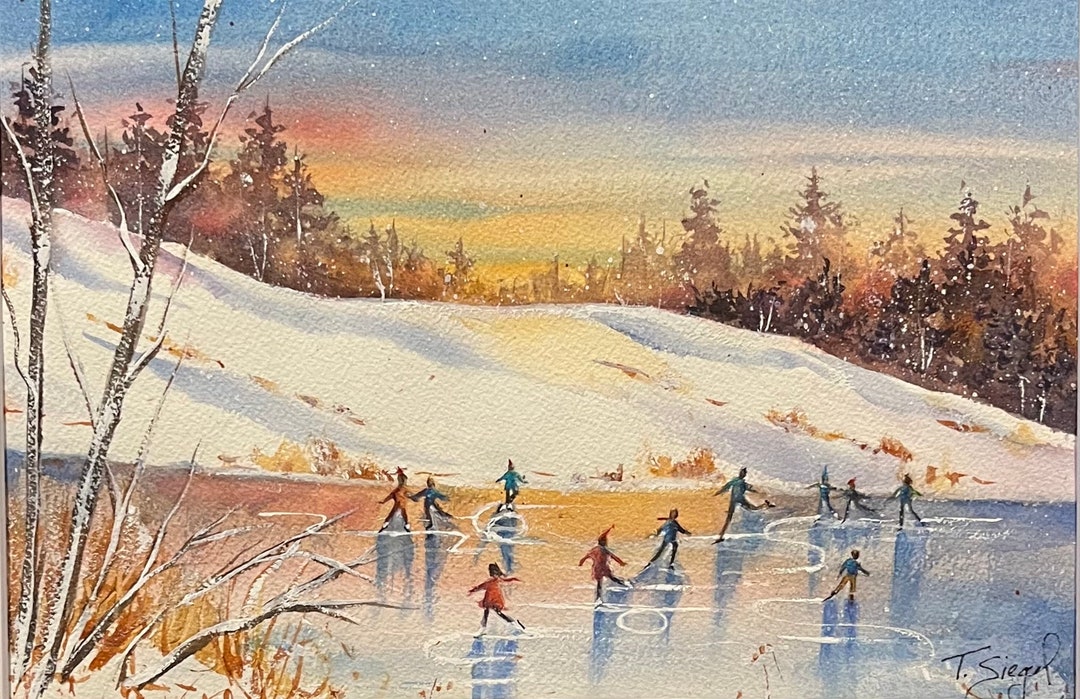 Original Watercolor Painting - Etsy