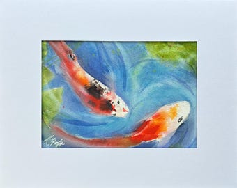 Original Small Sized Watercolor Painting - Etsy
