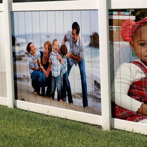 Removable Customized Fence Decals - Etsy