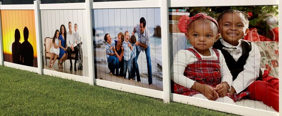 Removable Customized Fence Decals - Etsy