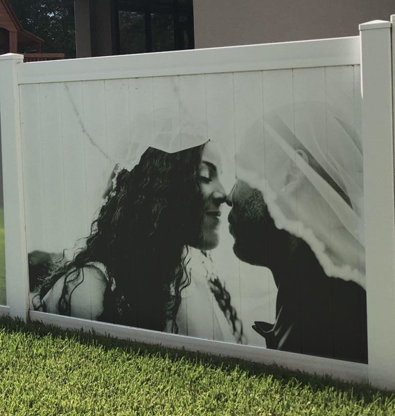 Removable Customized Fence Decals - Etsy