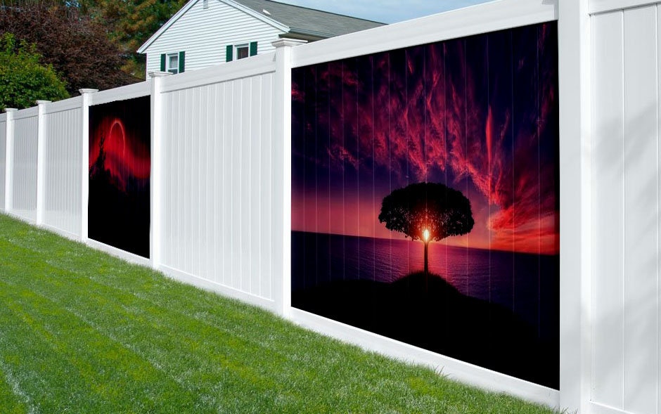 Removable Customized Fence Decals - Etsy