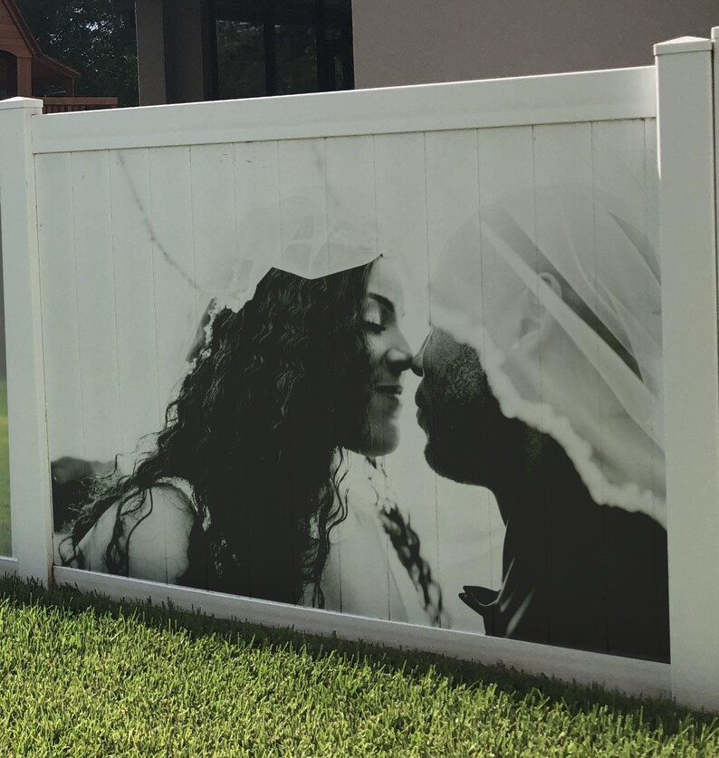 Removable Customized Fence Decals - Etsy