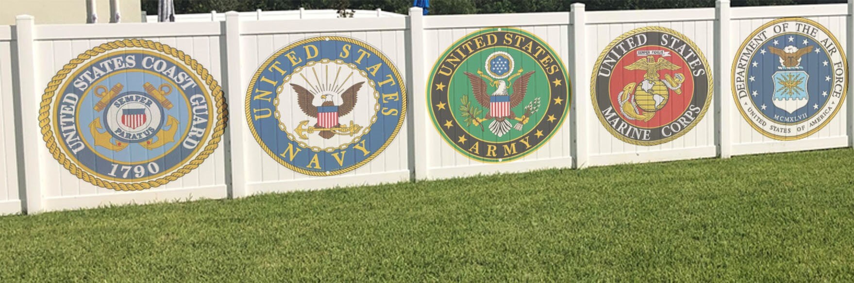 Removable Customized Fence Decals - Etsy