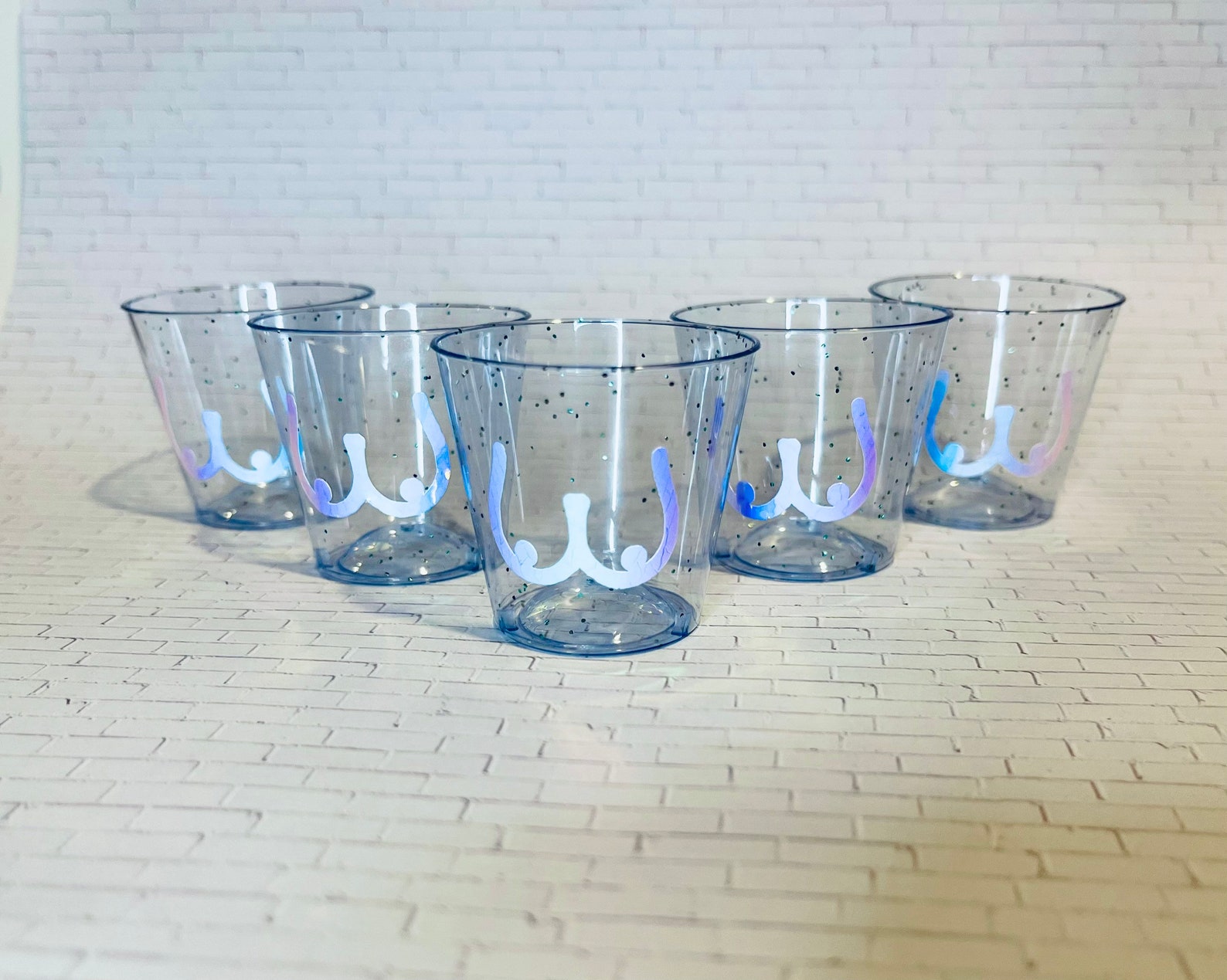 GLITTER Boobie Shot Glass, GLITTER 1 Oz Disposable Boob Shot Glass, Tit ...