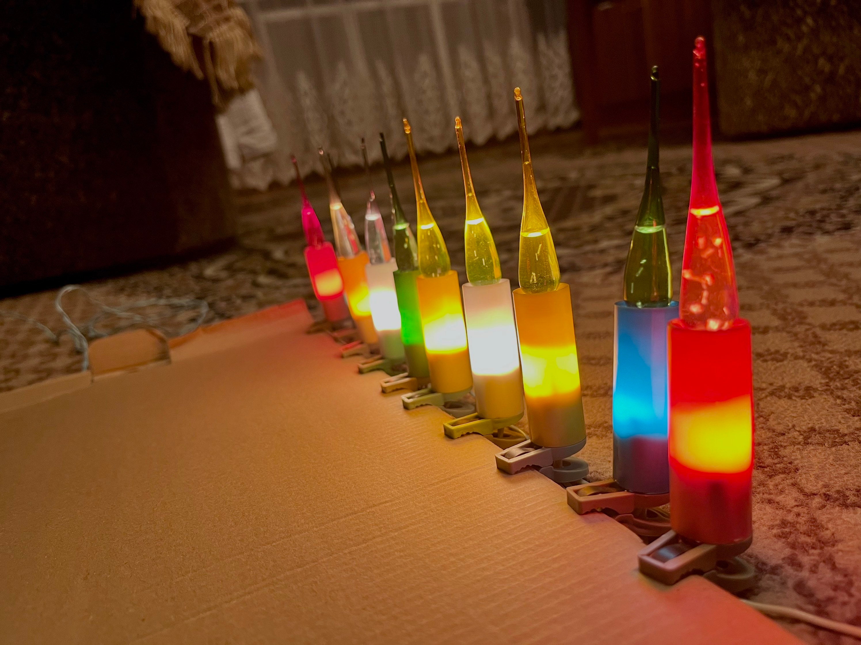 110v USSR Bubble Lights Christmas Like Noma snap-on Rare - Etsy