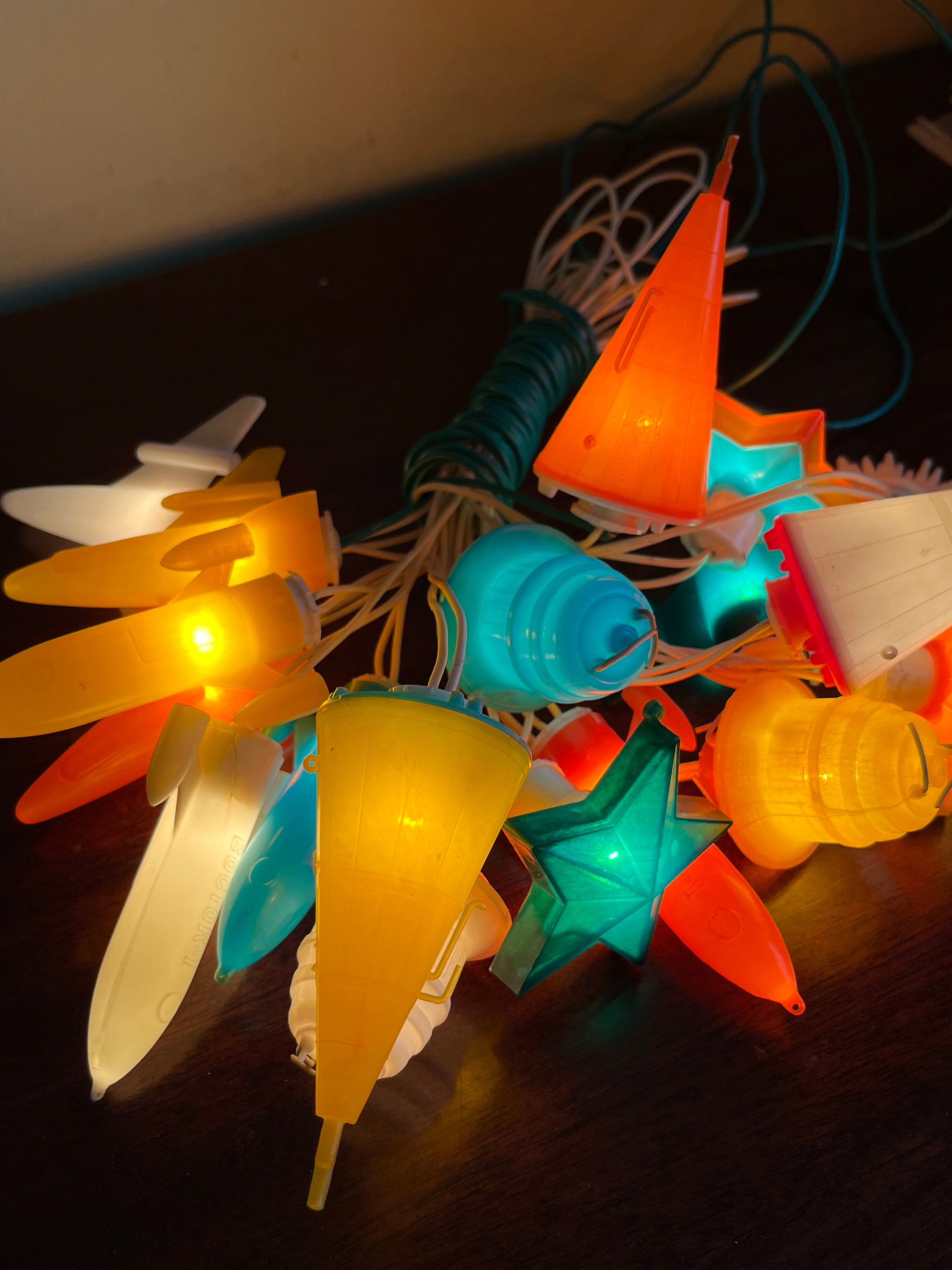 110 or 220V! for US or EU! Asteroid Space Christmas Soviet Garland ...