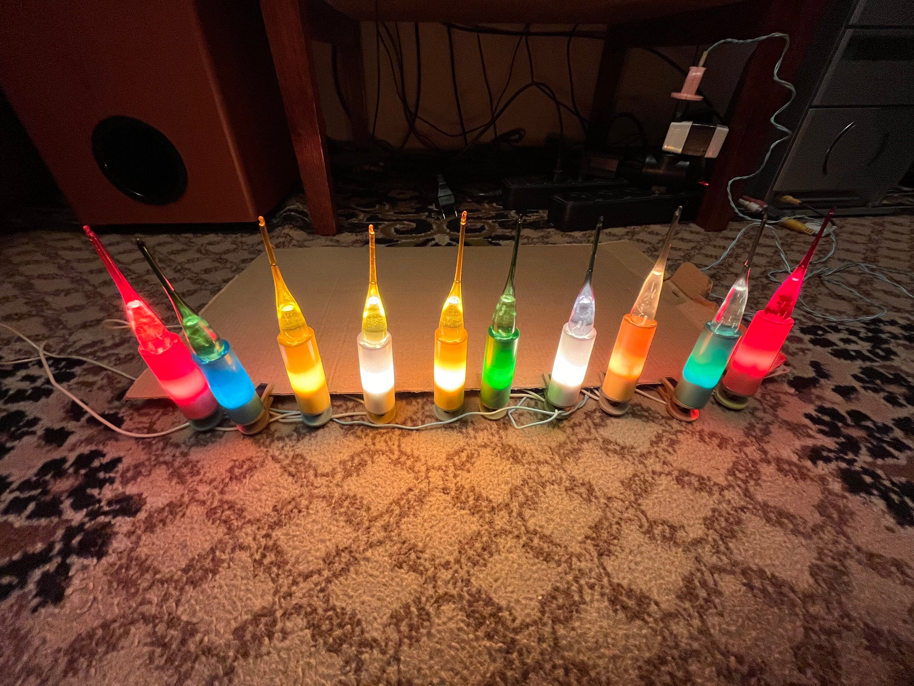 110v USSR Bubble Lights Christmas Like Noma snap-on Rare - Etsy