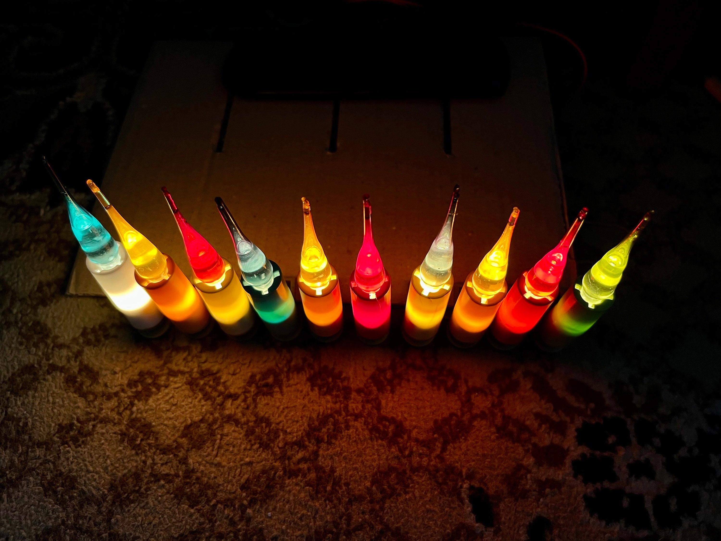 110v USSR Bubble Lights Christmas Like Noma snap-on Rare - Etsy