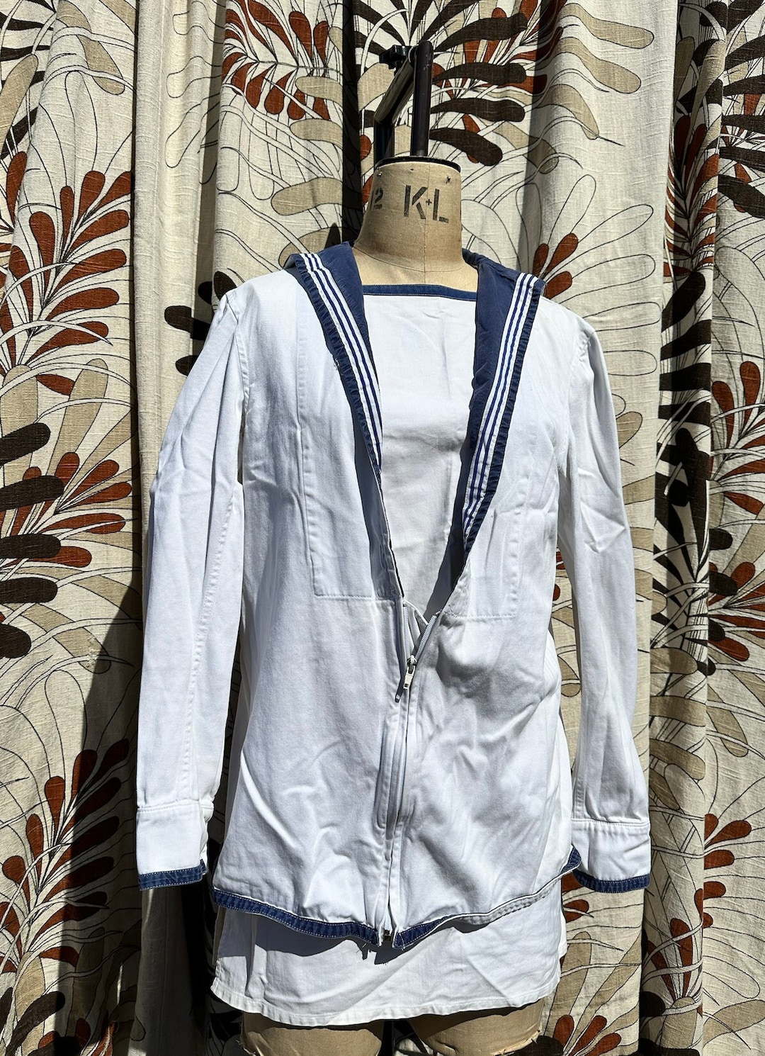 Vintage 1950's Royal Navy Sailors Top and Middy - Etsy