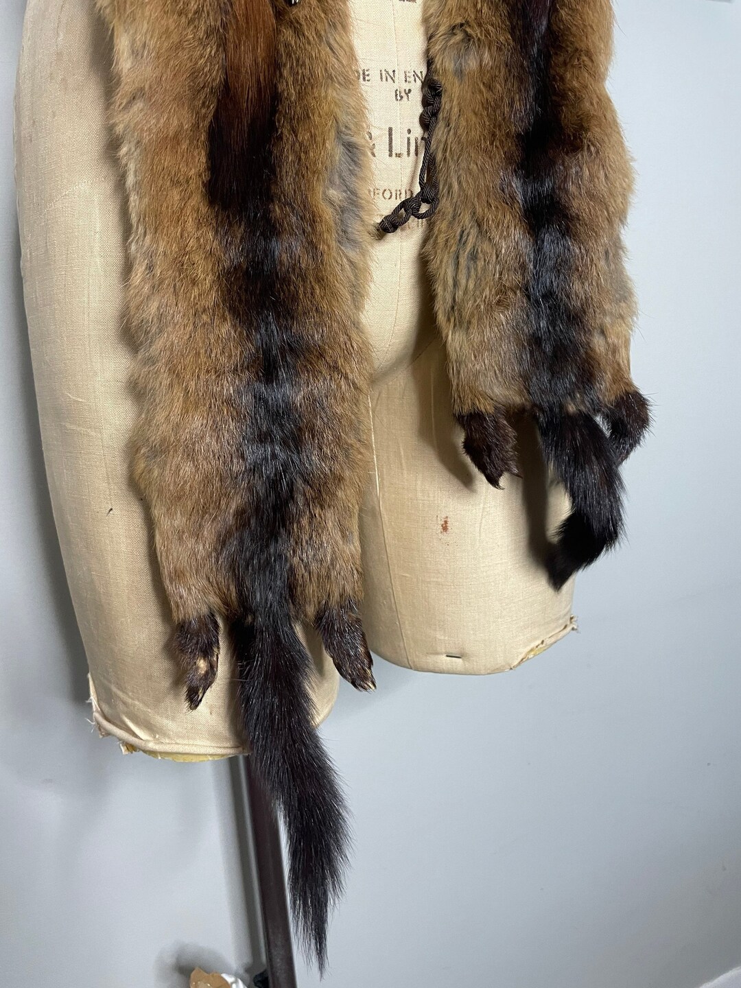 Vintage 1930's Mink Real Fur Stole - Etsy