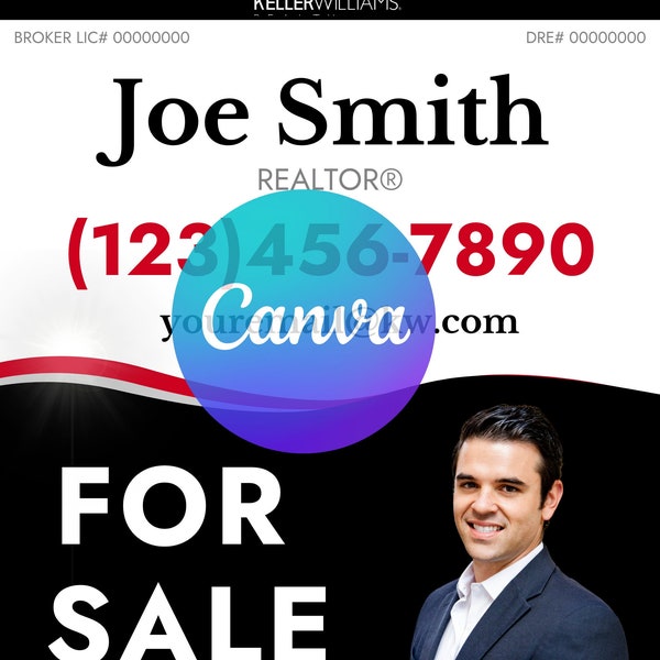 Keller Williams Sale Signs Etsy