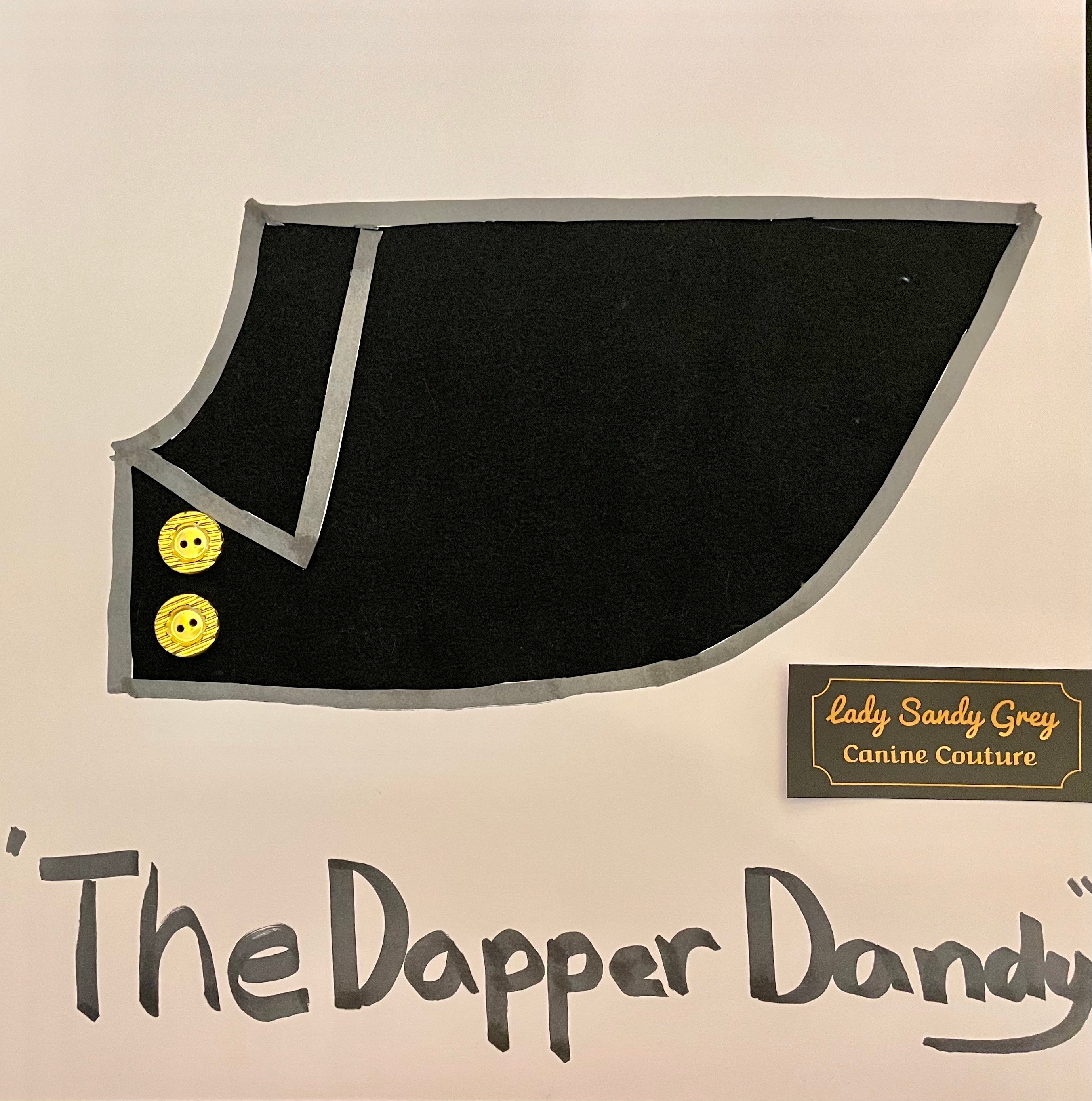 The Dapper Dandy Dog Coat - Etsy