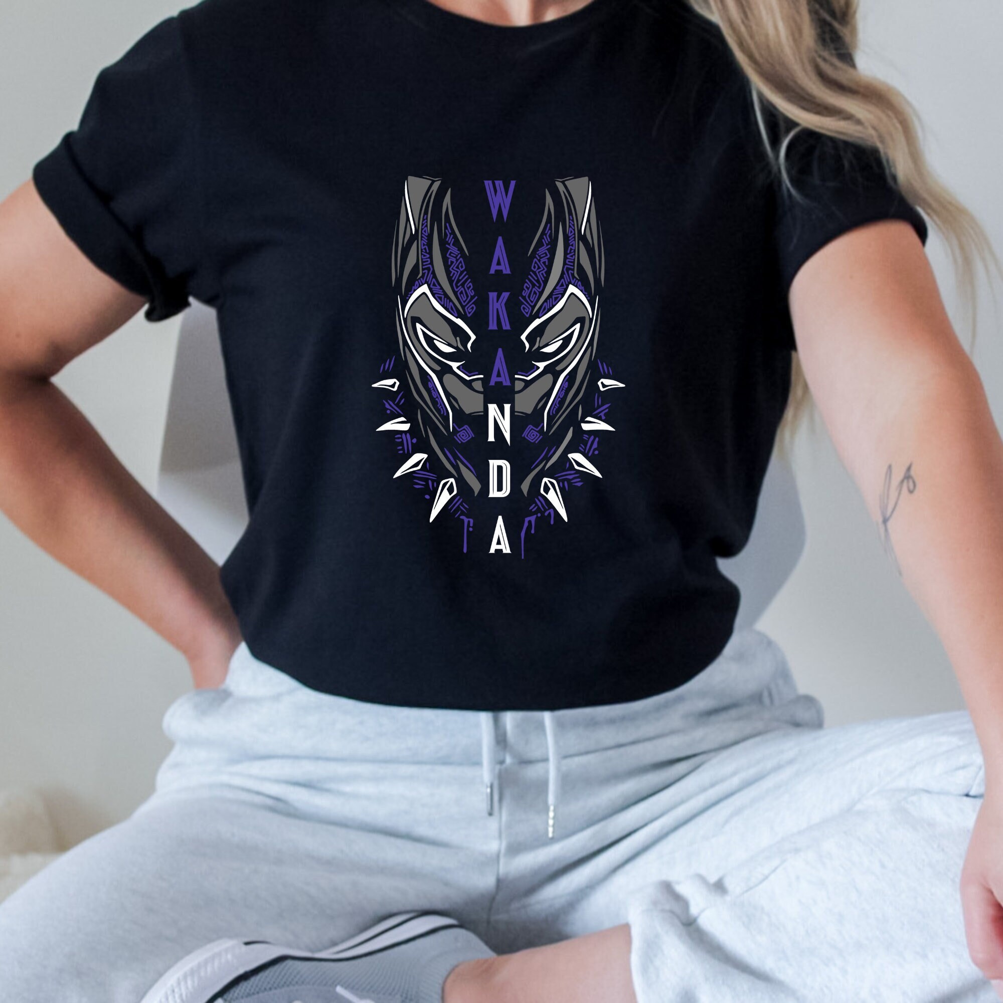 Panther Wakanda Shirt Wakanda Forever Designed & Sold By Terrarium ...