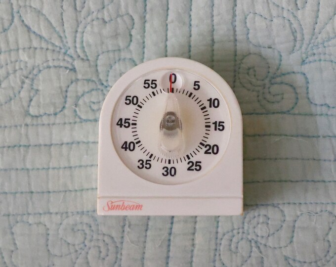 Vintage Sunbeam 60-minute Timer Made in USA - Etsy
