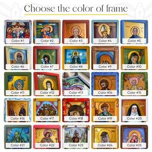 Virgin Mary Hand Painted ,our Lady is Our Intercessor, Christian Gift ...