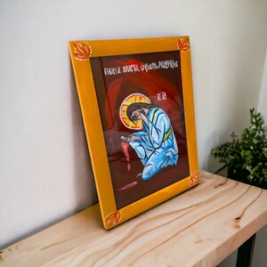 Orthodox Icon of Jesus Christ Crying About Abortion, Religious Saint ...