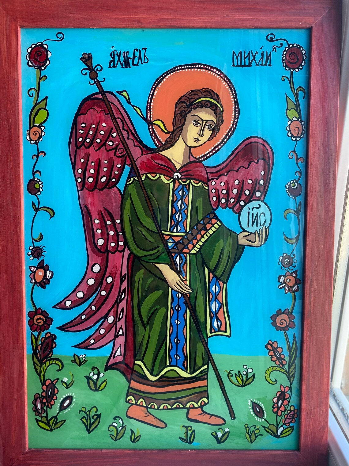 Archangel Michael Orthodox Icons Hand-painted Christian - Etsy