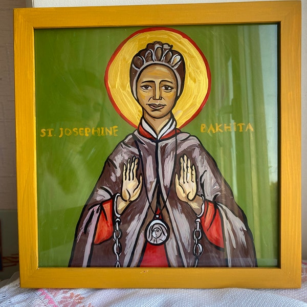 Saint Icons St. Josephine Bakhita - Etsy