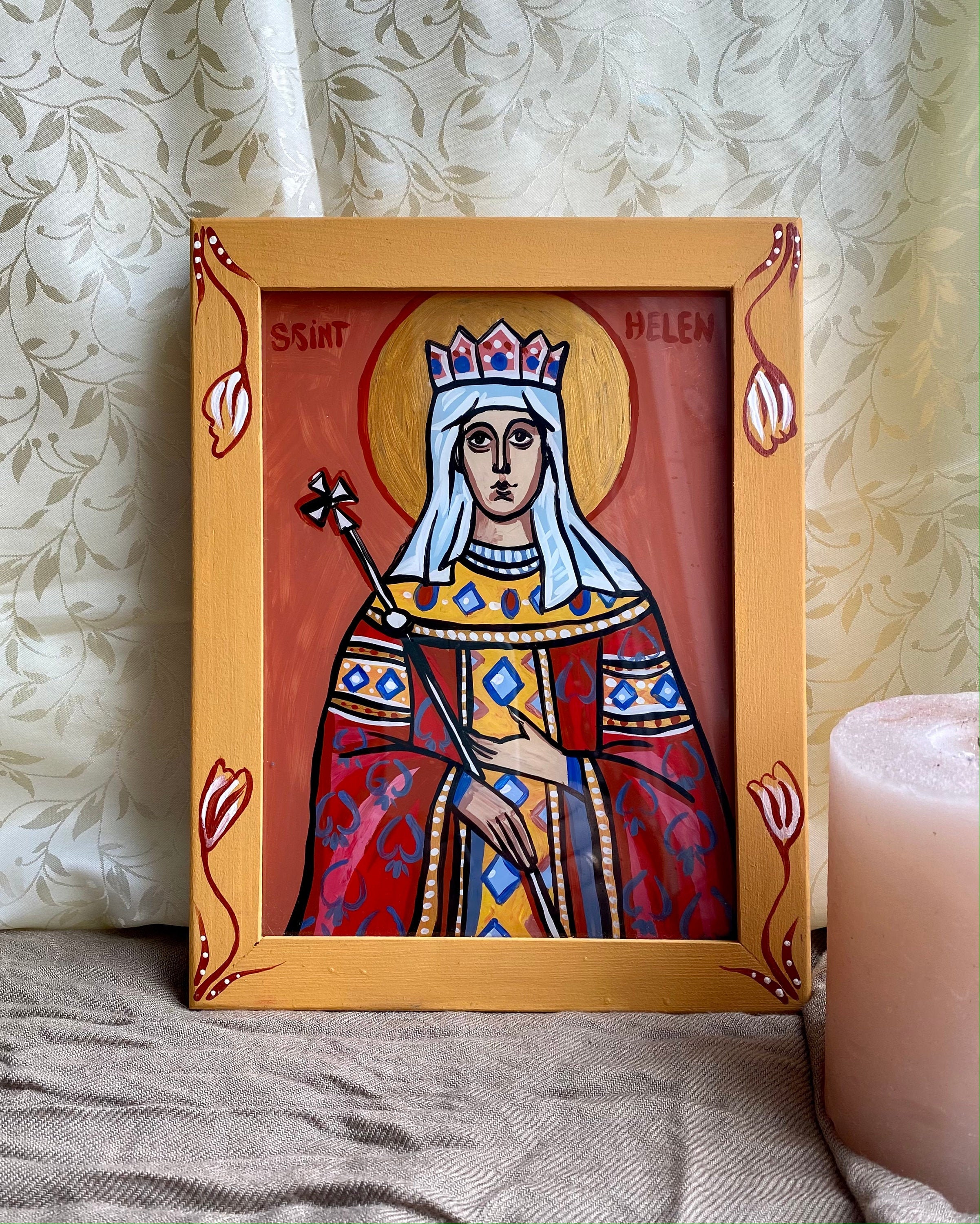 Heilige Helen Ikonen Handbemalte orthodoxe byzantinische | Etsy Heilige Helen Ikonen Handbemalte orthodoxe byzantinische | Etsy