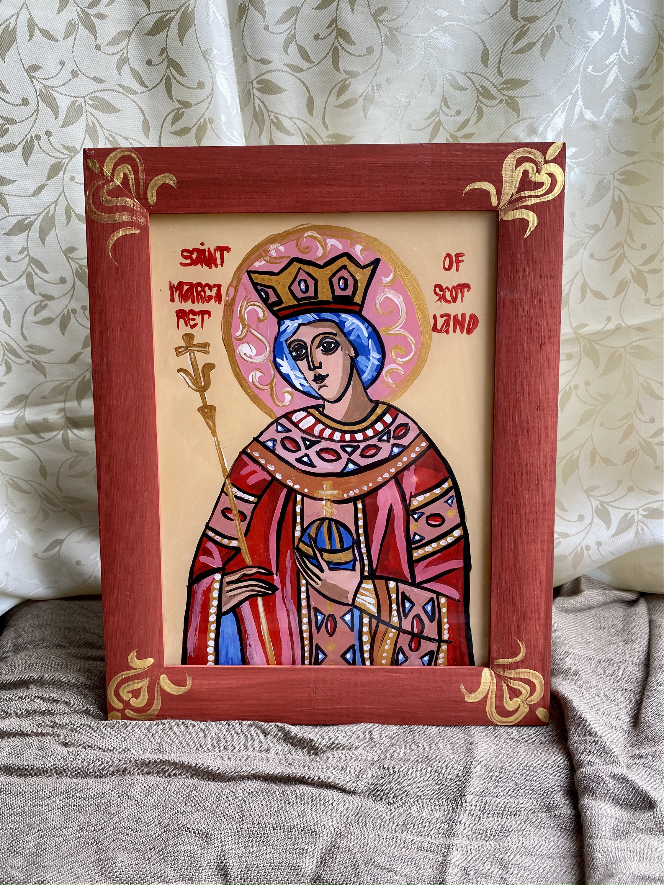 Saint Margaret of Scotland Religious Icon Christian Catholic - Etsy
