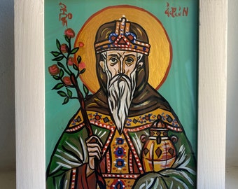 Orthodox Icon Aaron the High Priest - Etsy