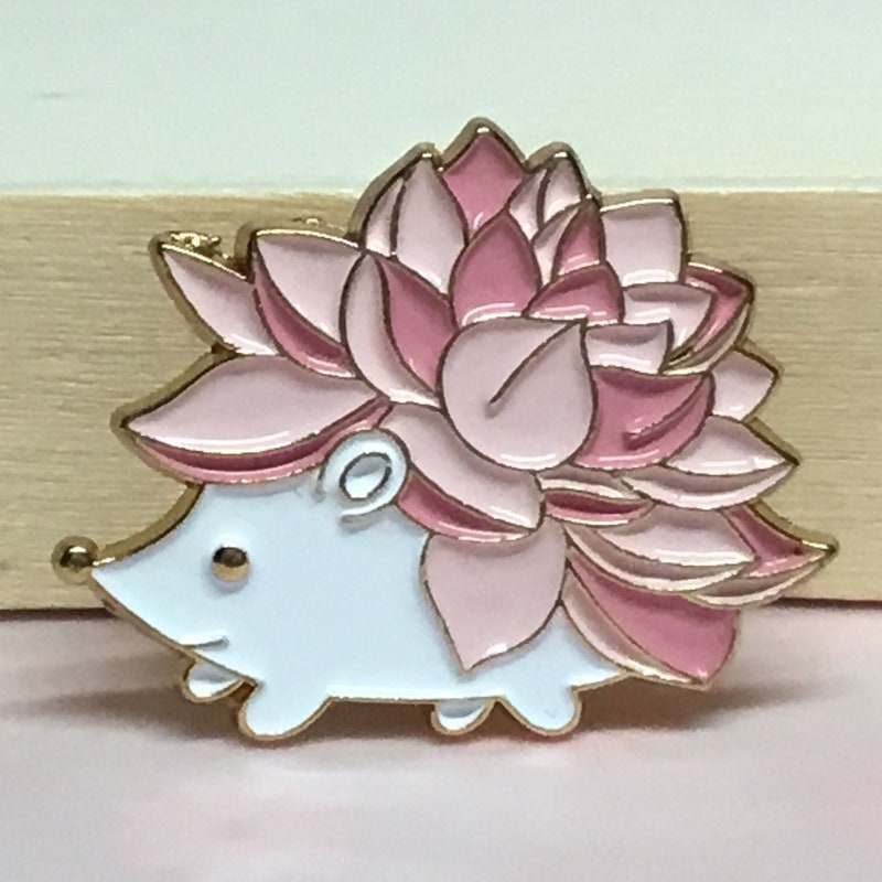 Hedgehog Brooches - Etsy