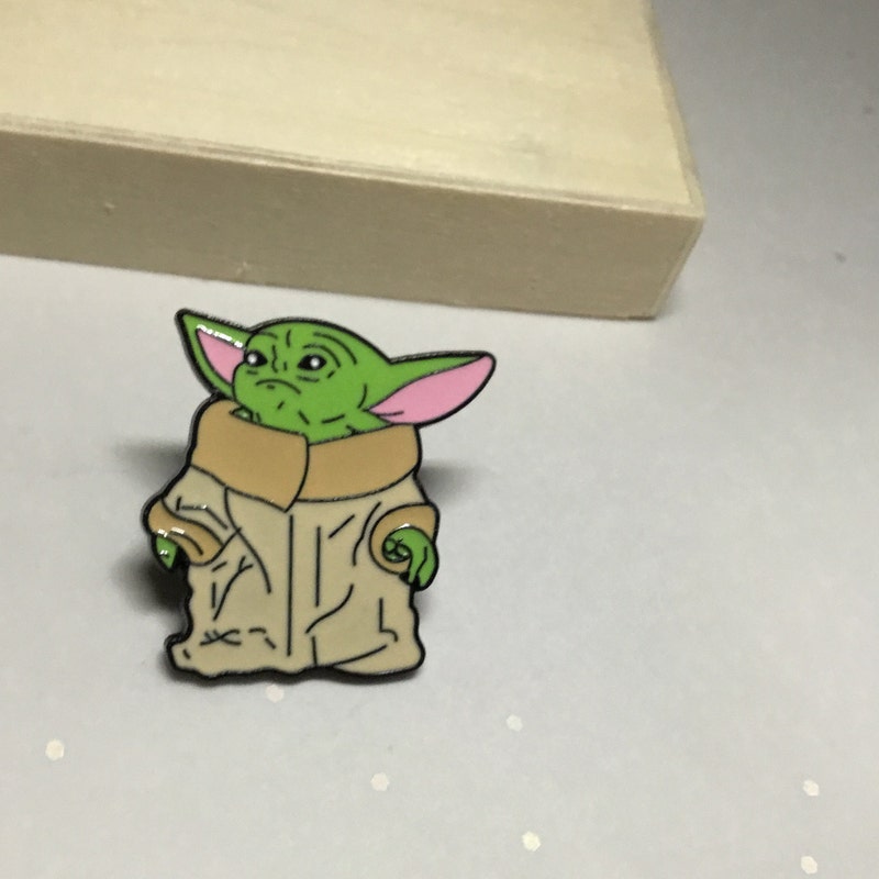 Grogu Enamel Pin - Etsy