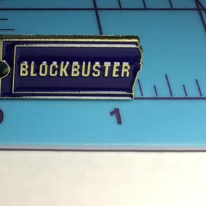 A Nostalgic Pin- Blockbuster and Their Famous Blue Ticket Background ...